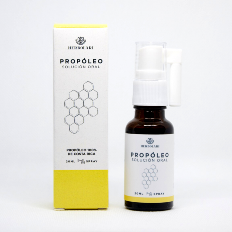 Spray de Propóleo con miel y mentol – Apoteka
